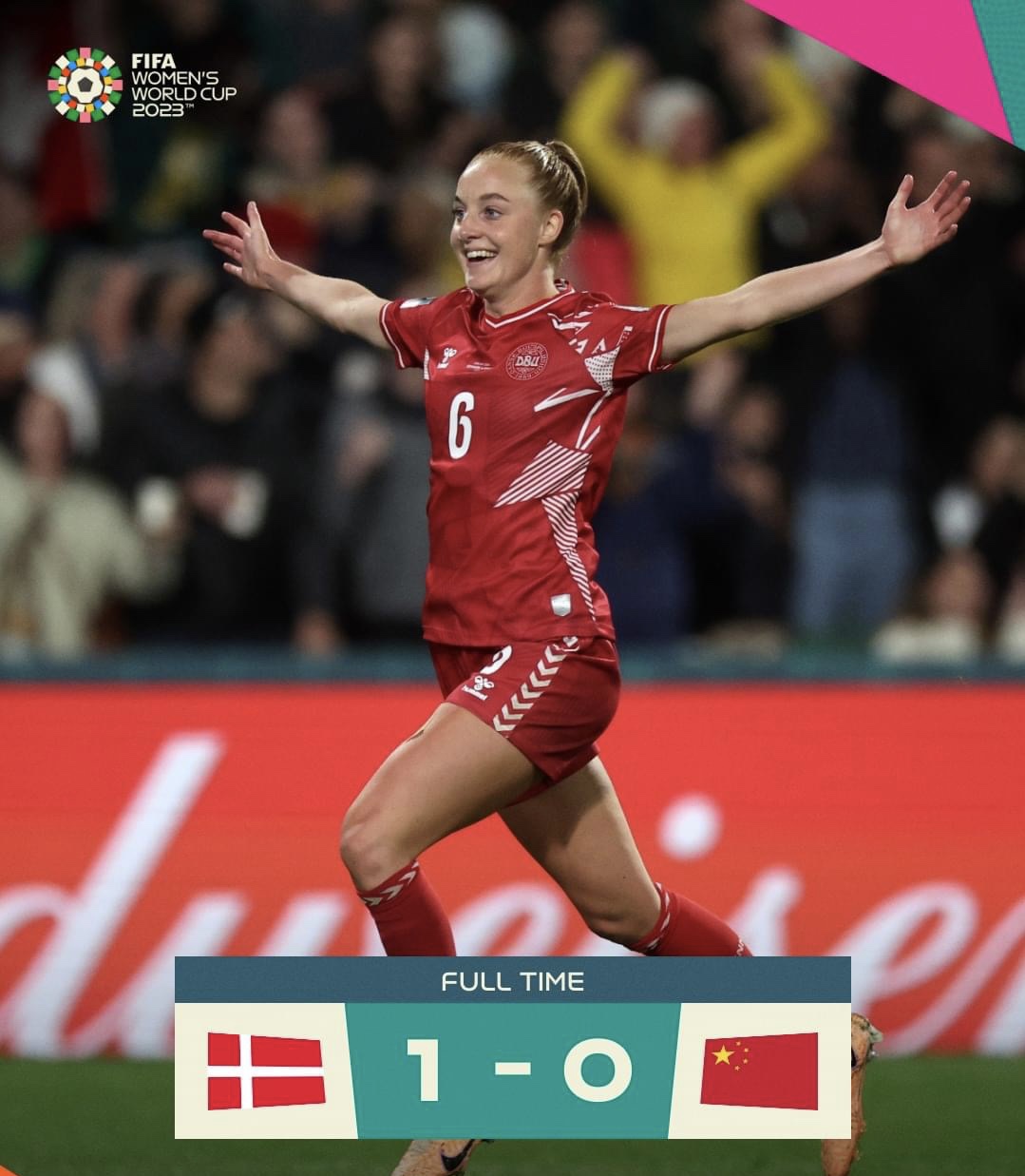 كأس العالم للسيدات : الدنمارك تفوز على الصين في الدقائق الأخيرة - Matchpresse.com