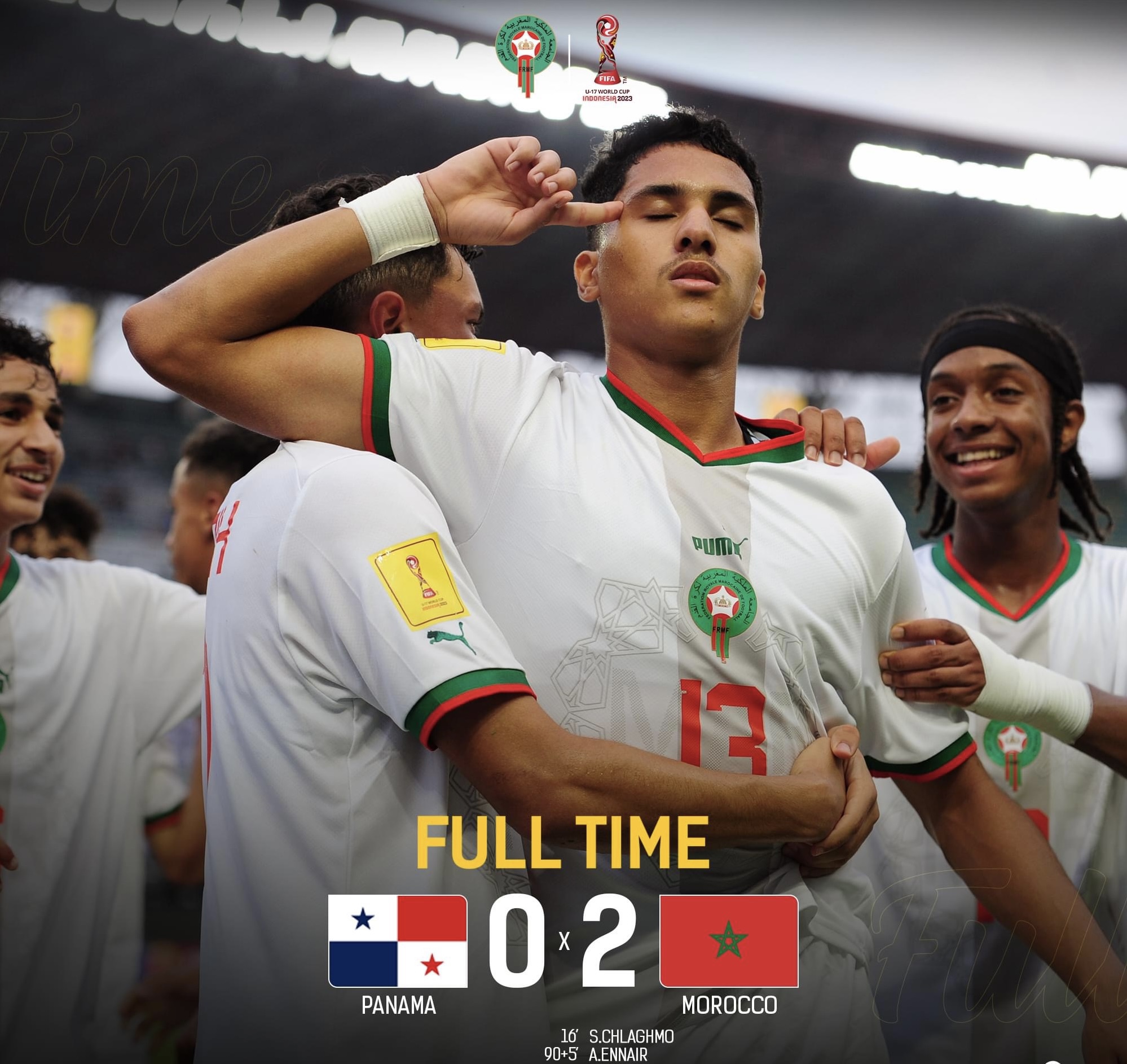 المغرب يفوز بثنائية على بنما خلال أول مبارياته بكأس العالم تحت 17 سنة - Matchpresse.com